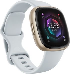 Fitbit Sense 2 Smartwatch- Blue Mist Pale Gold - ONLINE ONLY | Fitbit ...